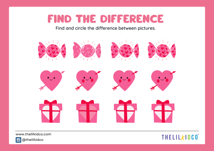Valentine Day Fun Activity Pack – Free Printable – My Store